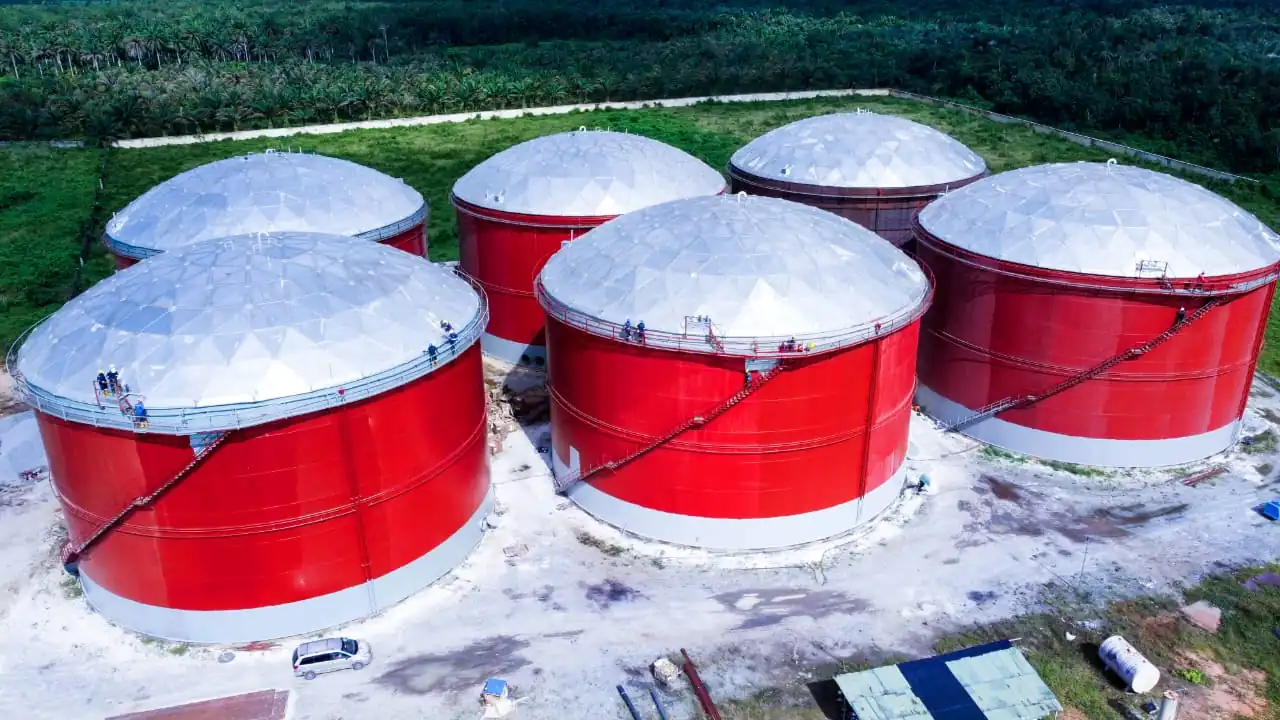 Milestone Achievement: Tank Dome Roofs and Internal Floating Roofs ...